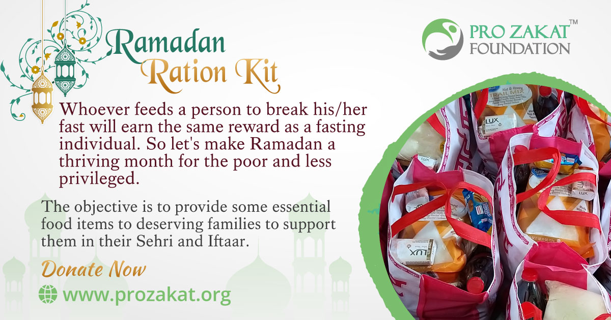 Ramadan Kit - Pro Zakat Foundation